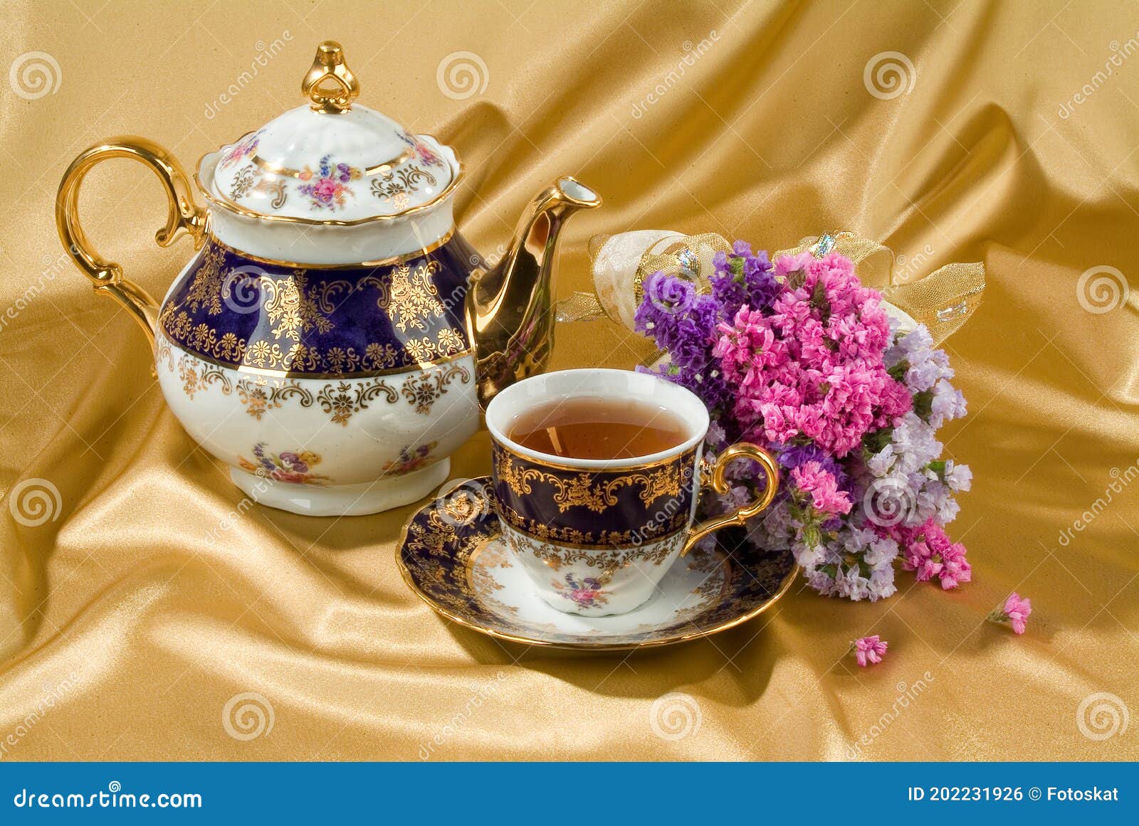 Composition with Flowers stock photo. Image of fabric - 202231926