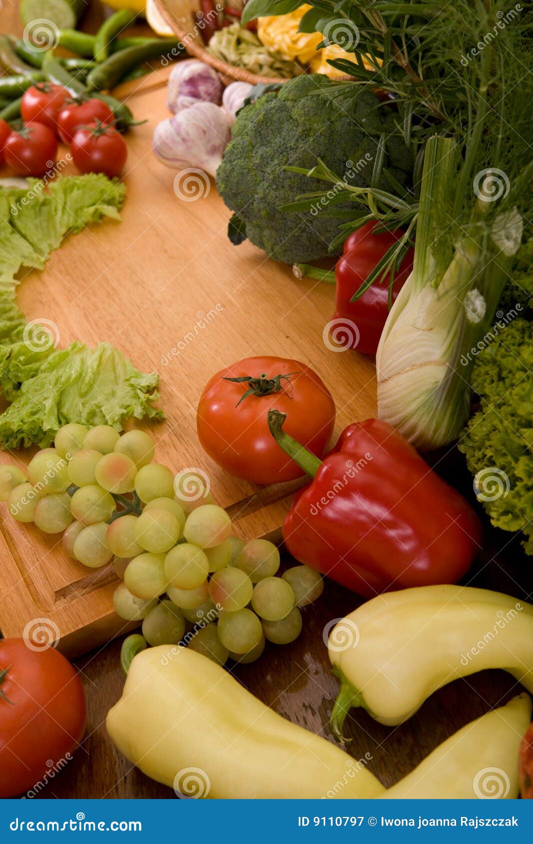 Composition of food stock image. Image of freshness, bread - 9110797
