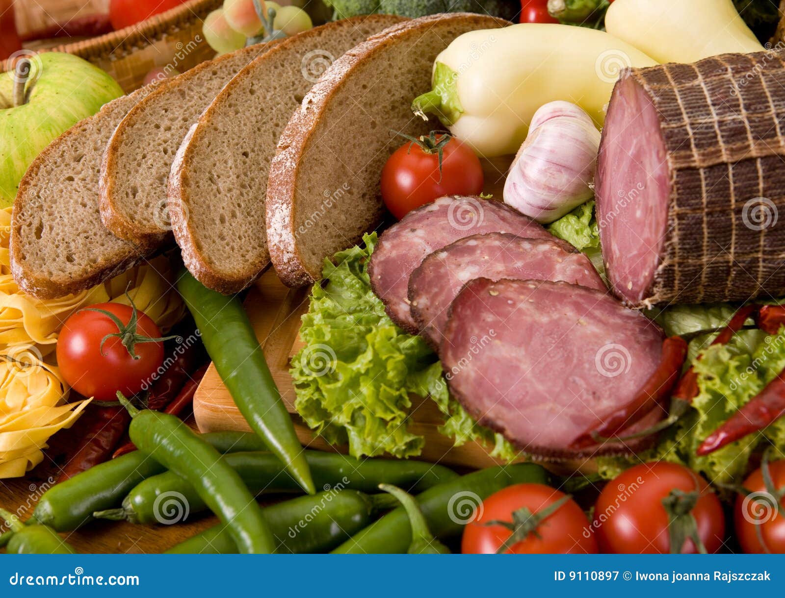 Composition of food stock image. Image of nature, life - 9110897