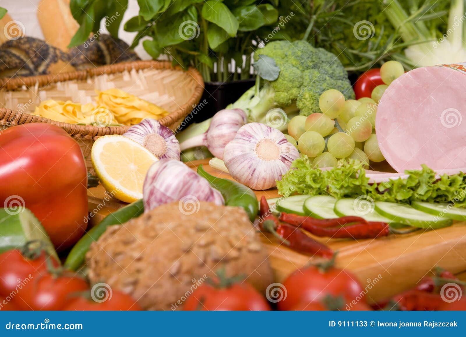 Composition of food stock image. Image of apple, light - 9111133