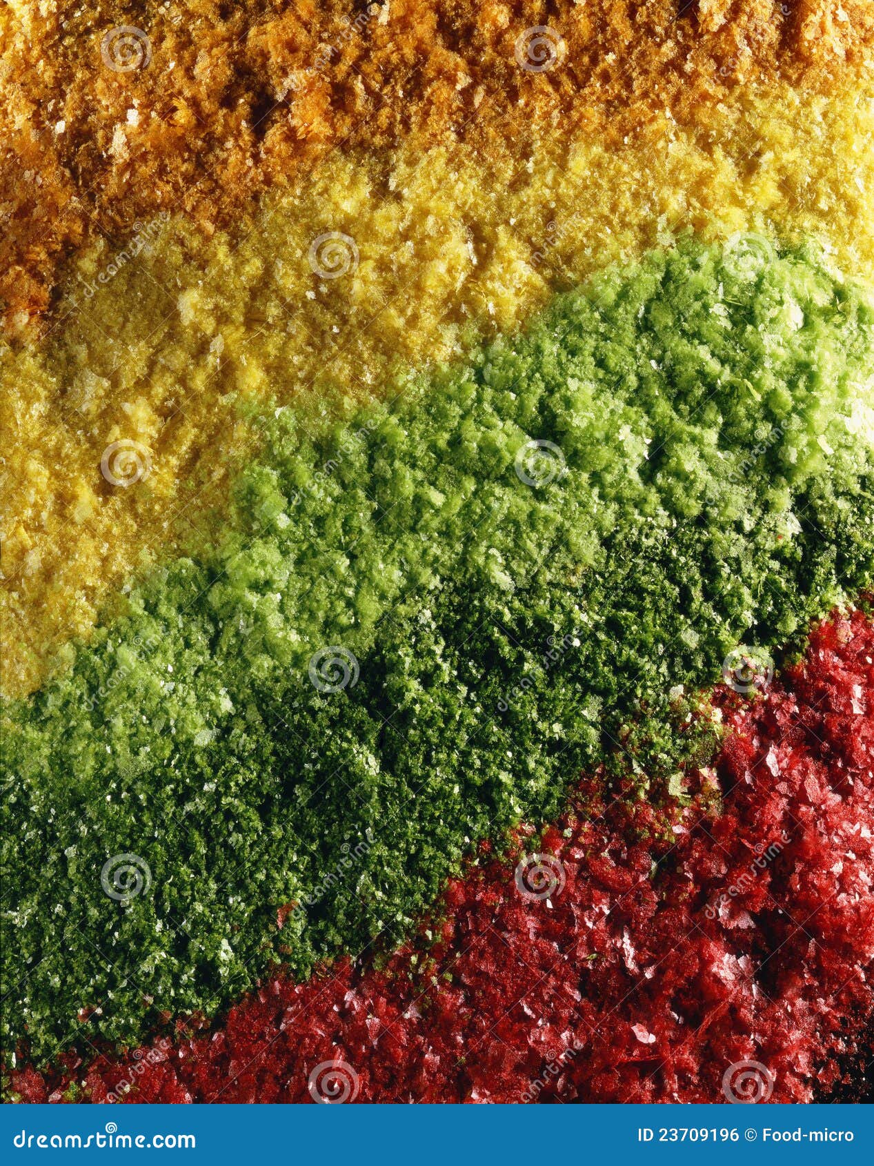 Composition of Food Coloring Powders Stock Photo - Image of additive ...