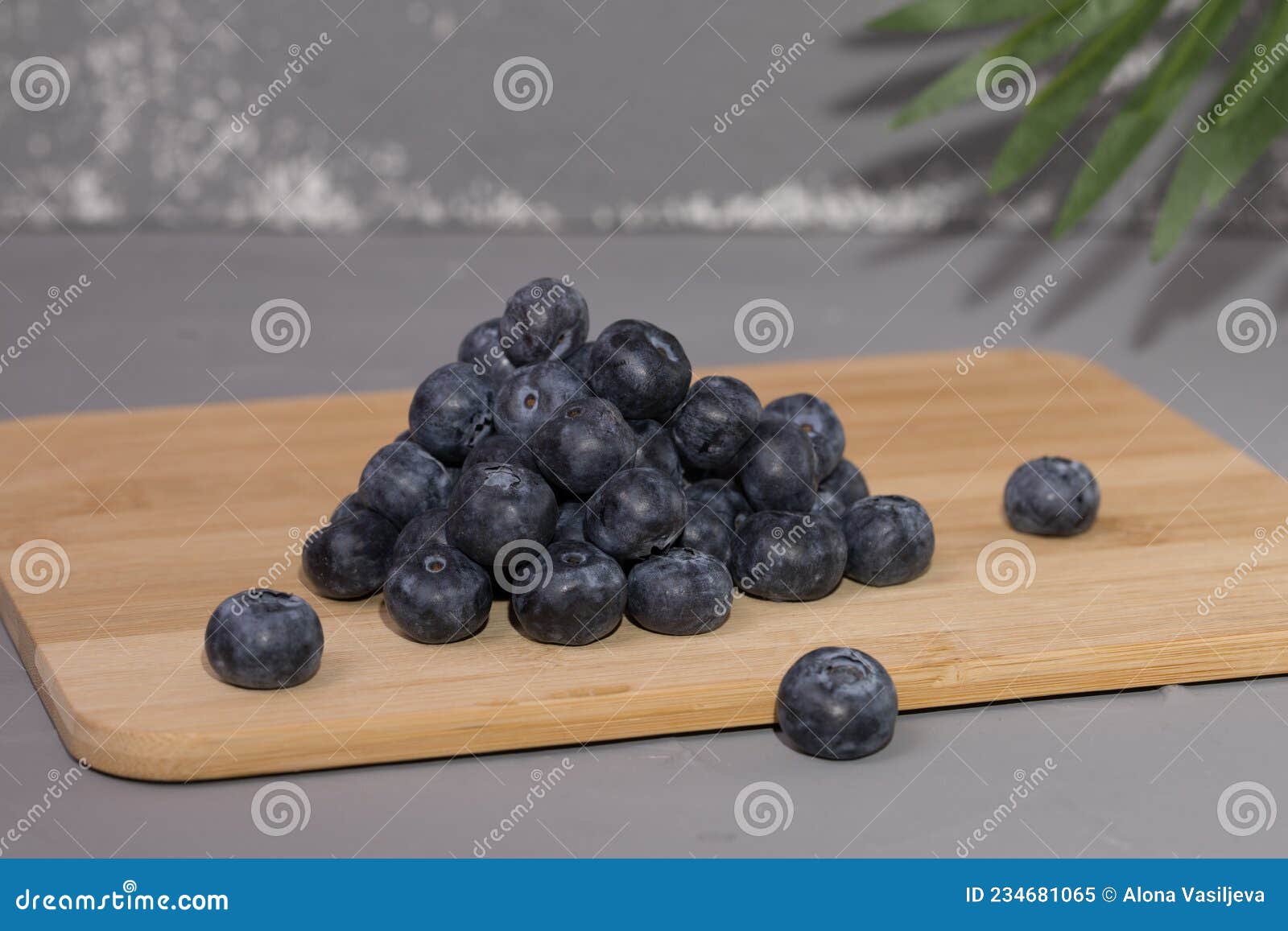 Composition from a Fresh Bow Blueberry Stock Image - Image of ...