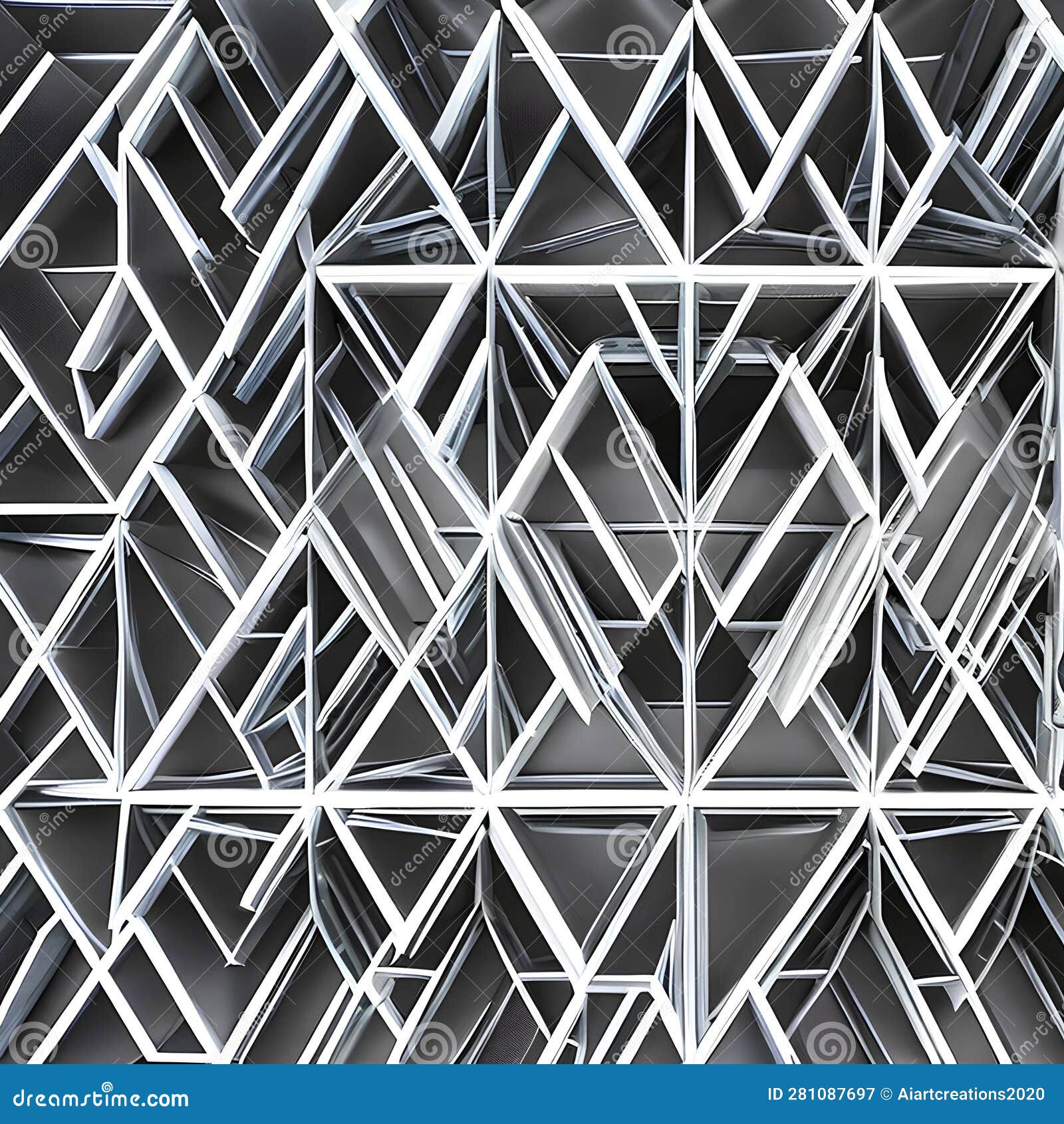 A Composition of Geometric Precision, with Clean Lines, Sharp Angles ...