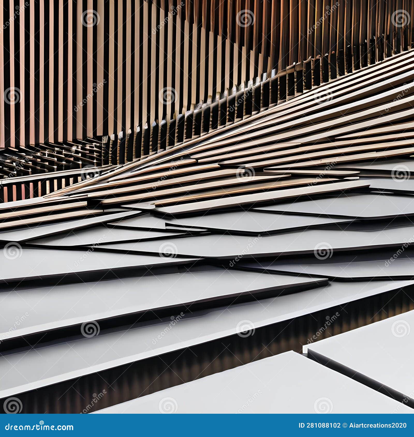 A Composition of Geometric Precision, with Clean Lines, Sharp Angles ...