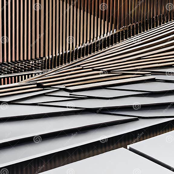 A Composition of Geometric Precision, with Clean Lines, Sharp Angles ...