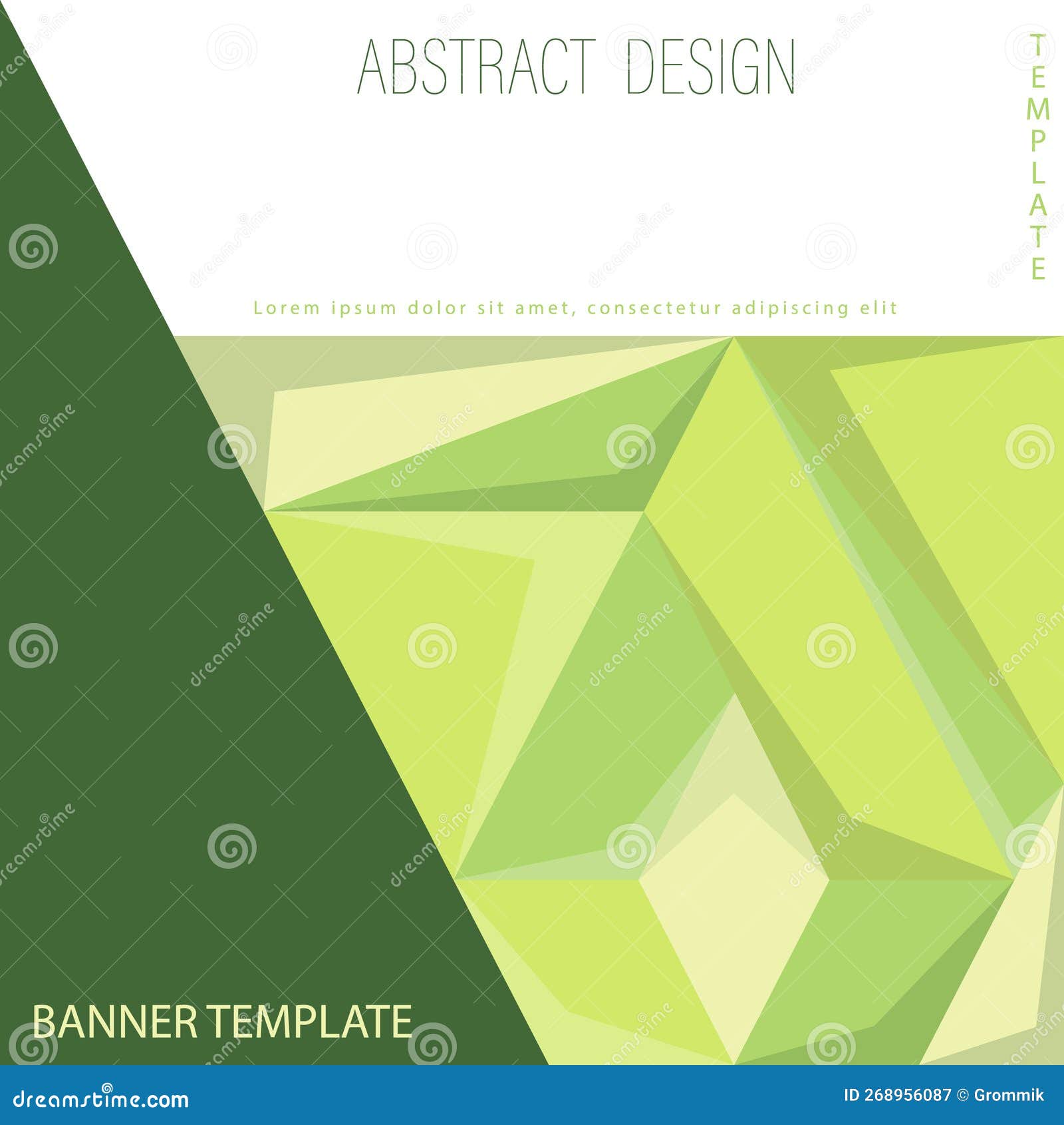 The Composition of Geometric Shapes. Layout for Creative Ideas for the ...