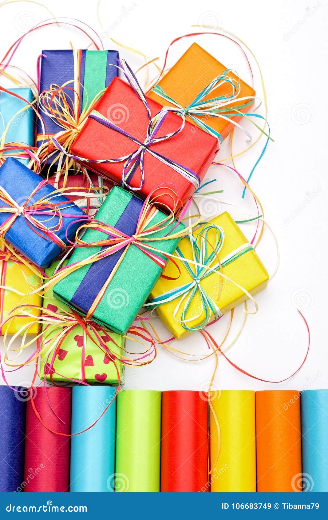 Composition with gifts stock image. Image of affection - 106683749