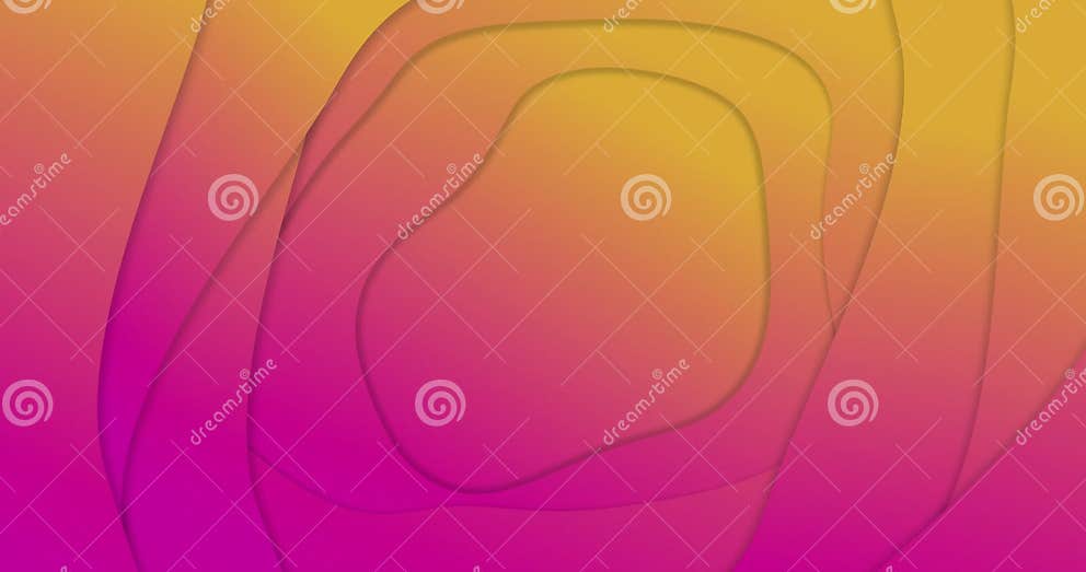Composition of Gradient Pink To Yellow Patterned Background Stock ...