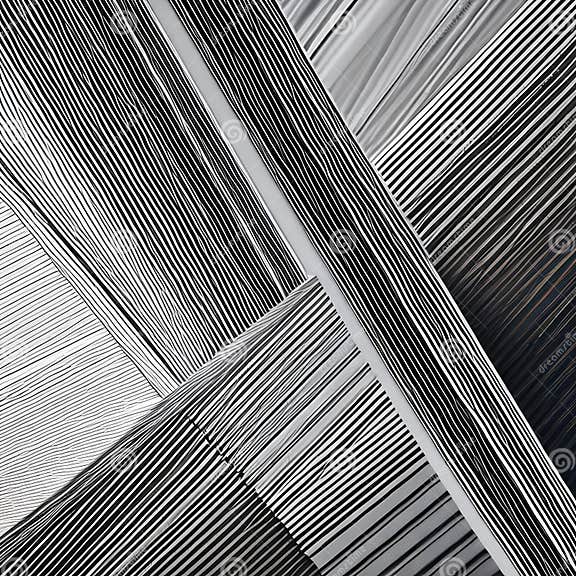 A Composition of Intersecting Lines and Shapes, with Dynamic Angles ...