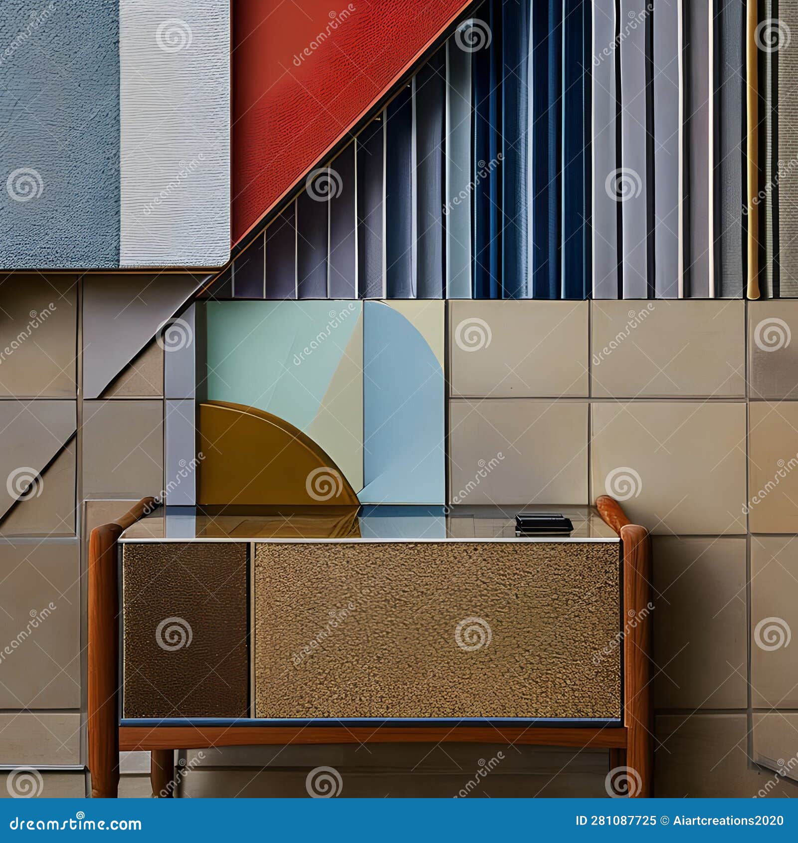 A Composition of Juxtaposed Elements, with Contrasting Textures, Shapes ...