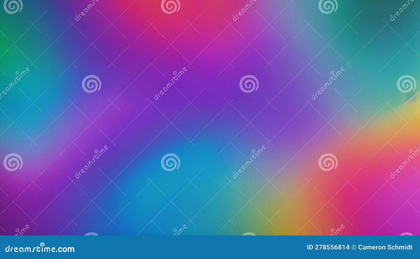 A Composition of a Mesmerizing Rainbow Colored Background with a Blurry ...