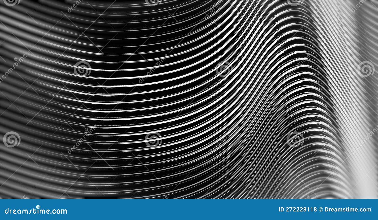 Composition of Multiple White Lines on Black Background Stock ...