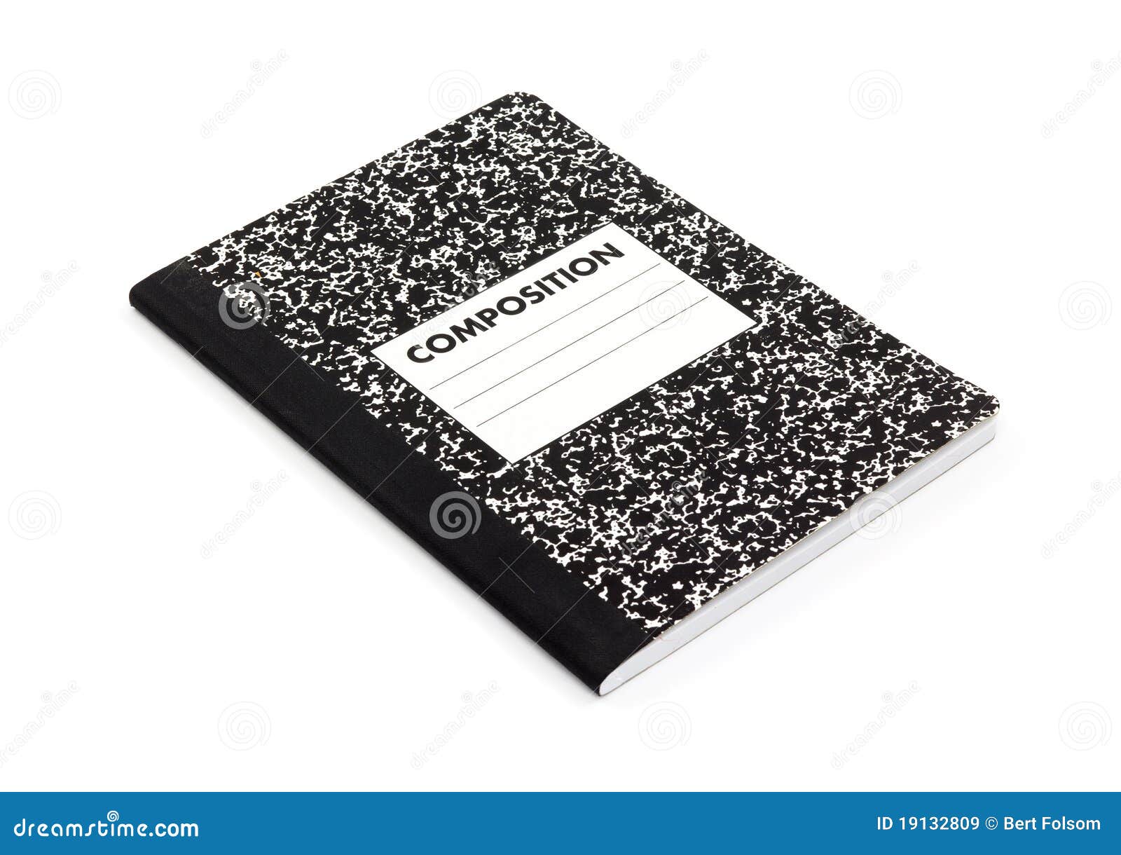 Composition Notebook Royalty Free Stock Images - Image: 19132809