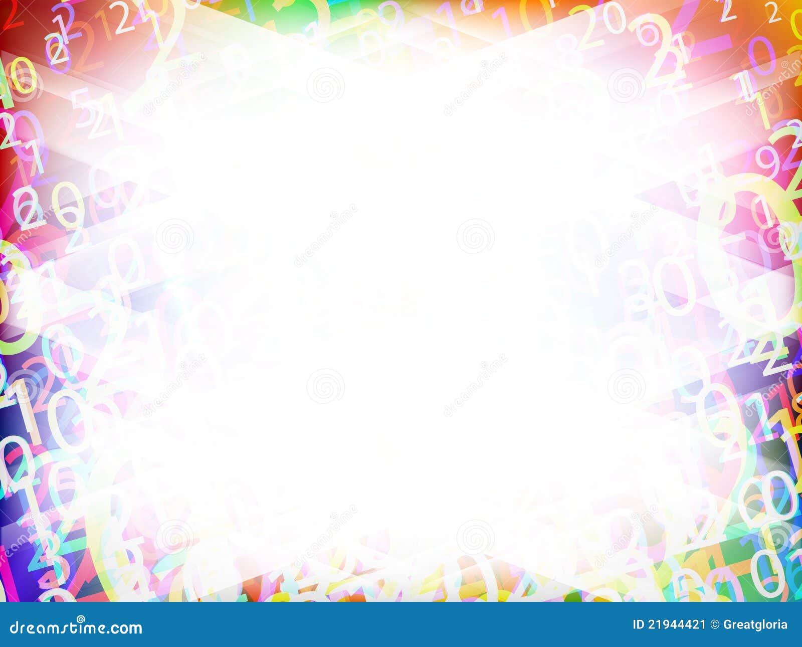 Composition of Numbers, Vector Stock Vector - Illustration of graphic ...