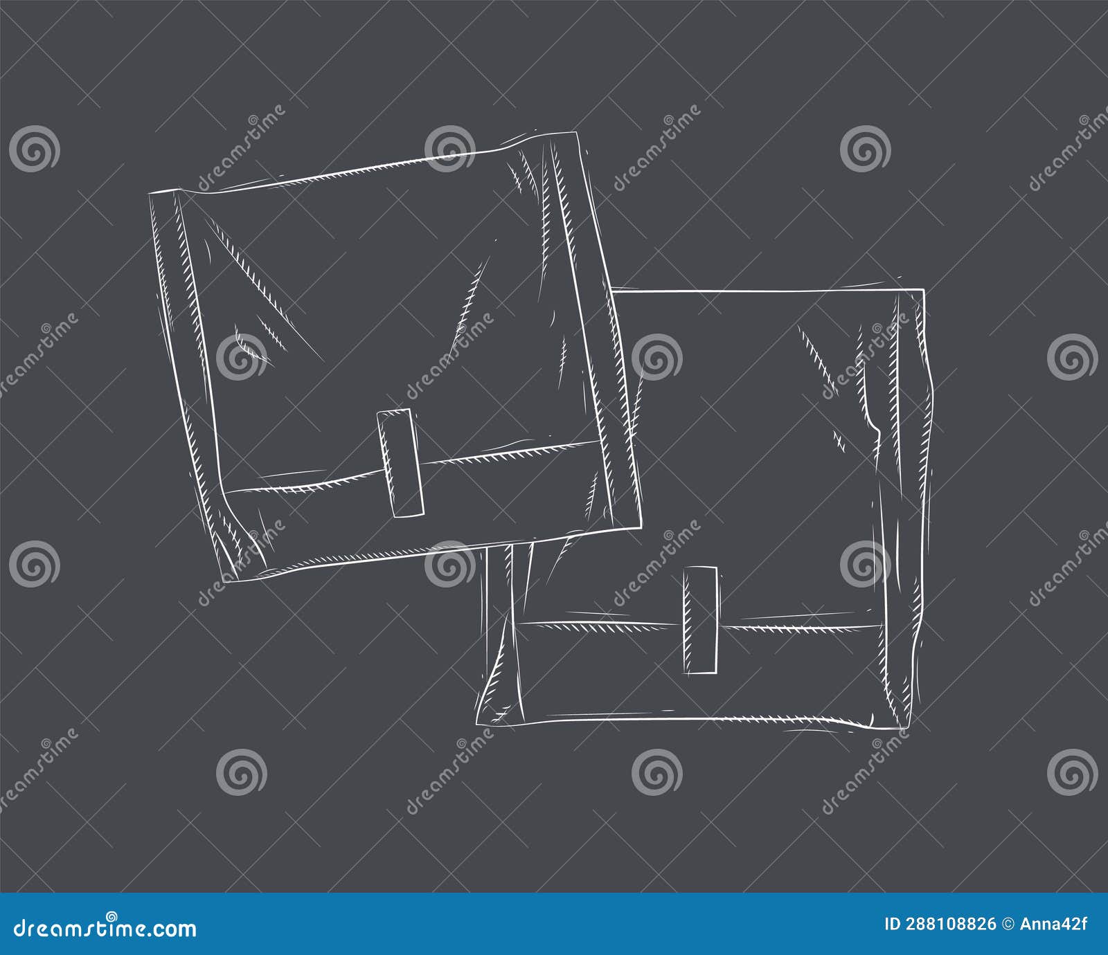 Composition of Packed Women Sanitary Pads Black Stock Vector ...