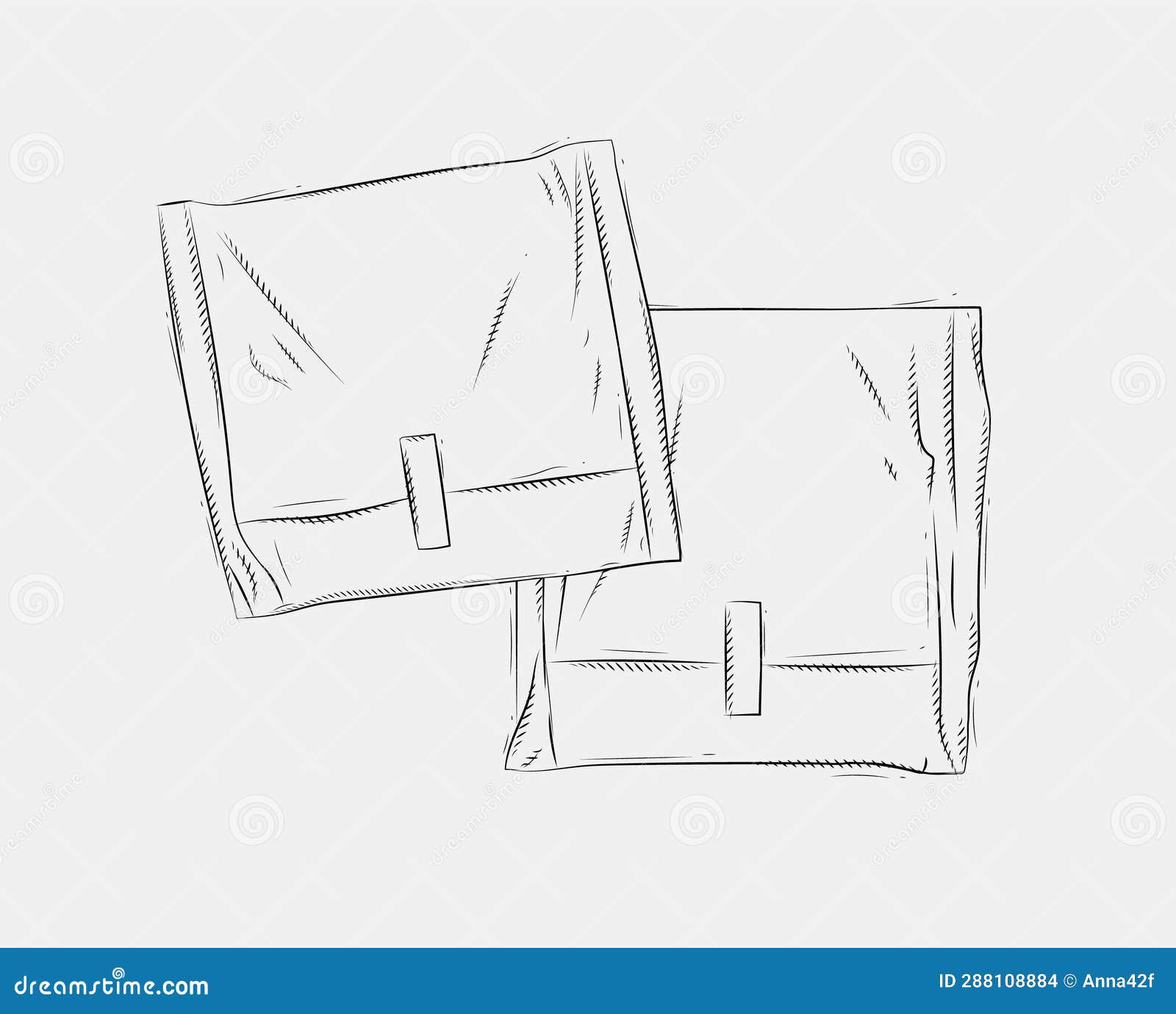 Sanitary Pads, Tampon And Diapers Collection Set Cartoon Illustration ...