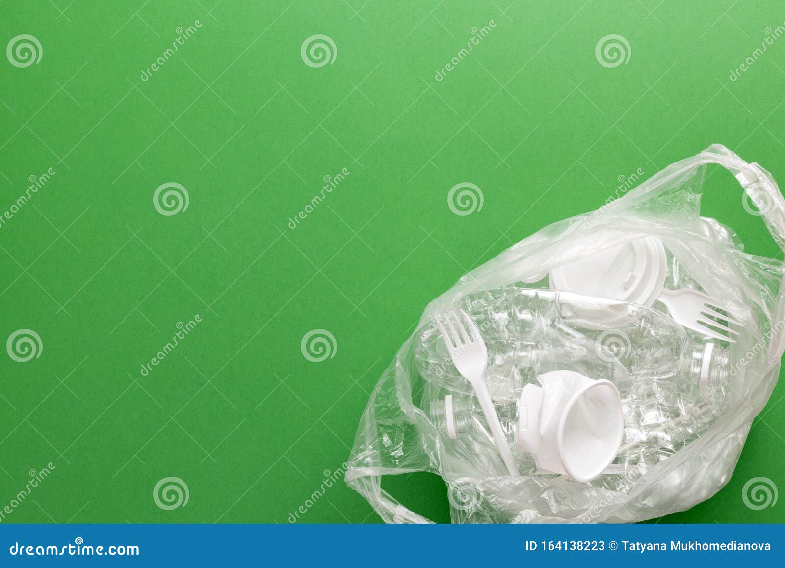 Composition of Plastic Waste Pollution. Sorting and Recycling ...