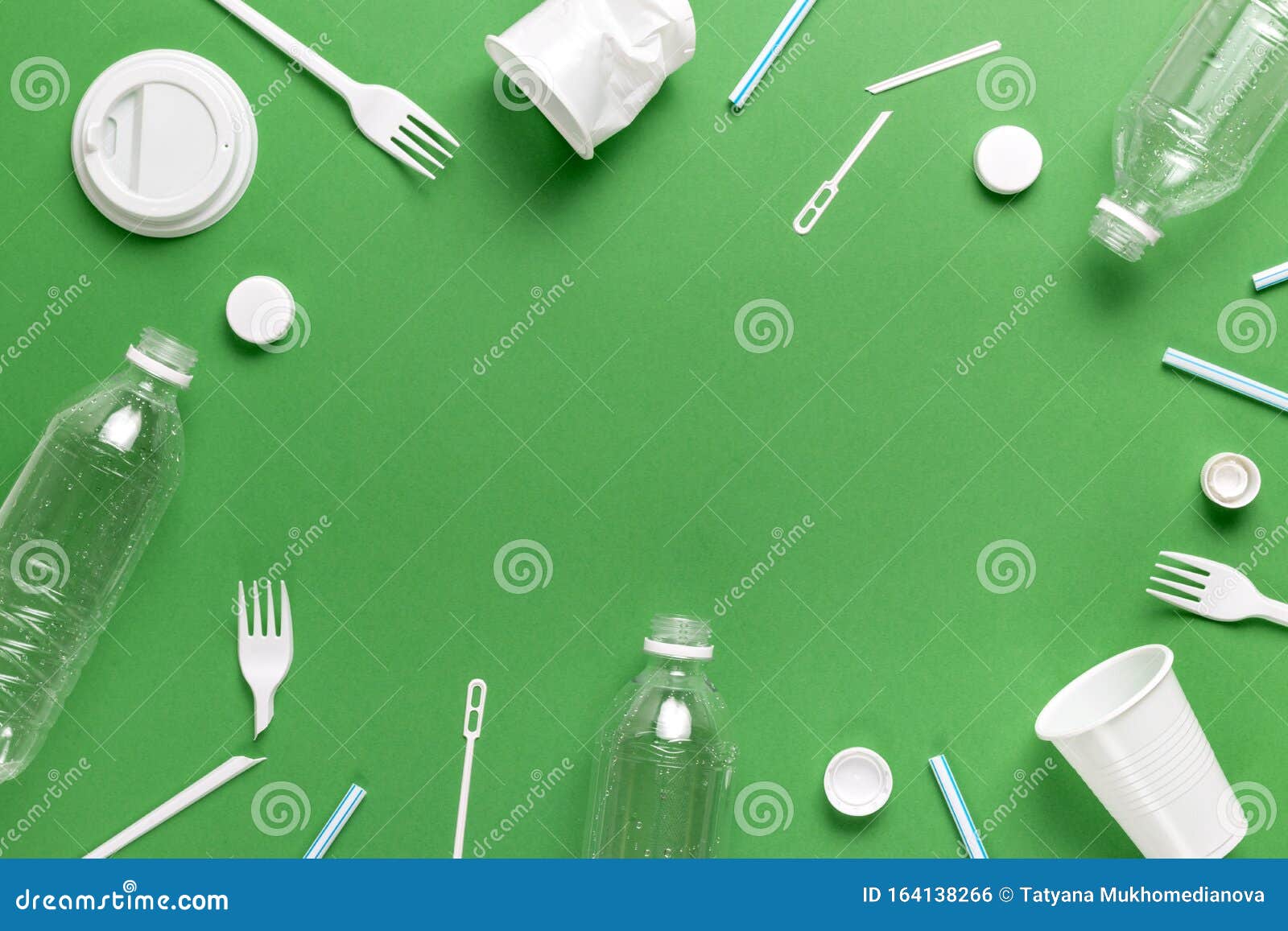 Composition of Plastic Waste Pollution. Sorting and Recycling ...