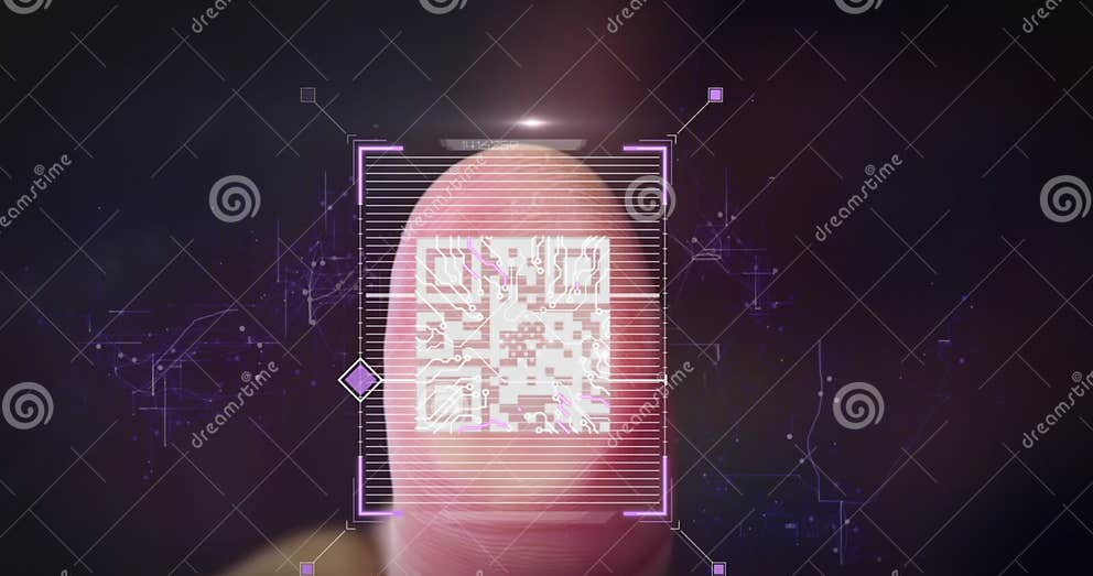 Composition of Qr Code and Data Processing Over Biometric Fingerprint ...