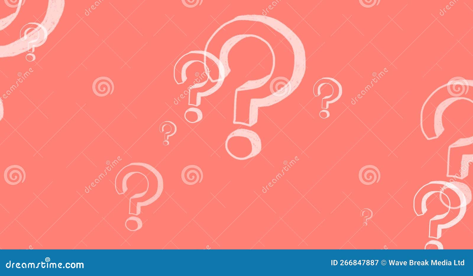 Composition Of Question Marks On Black Background Stock Photography ...