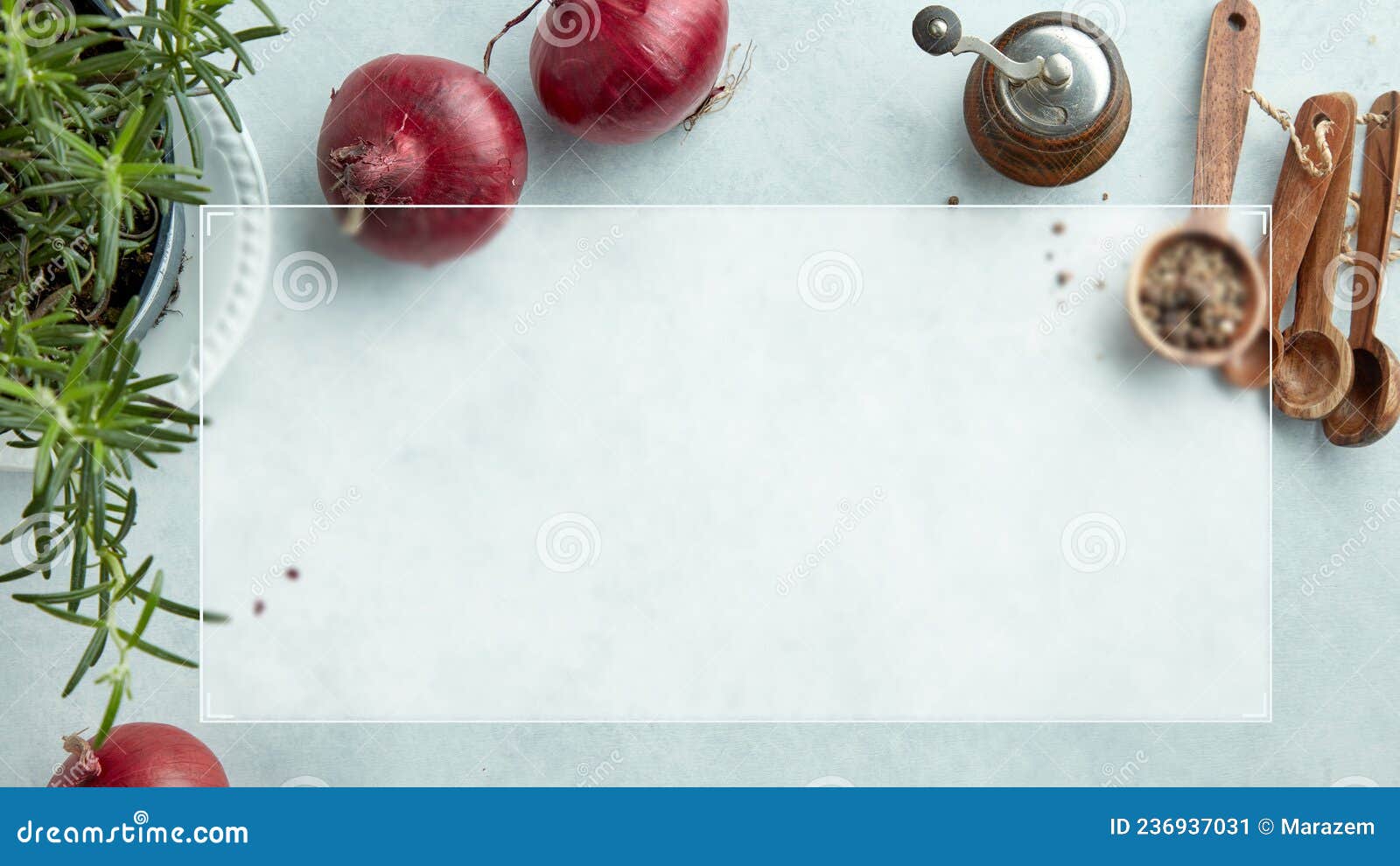 Composition of Red Onions and Spices Stock Image - Image of onion, blue ...