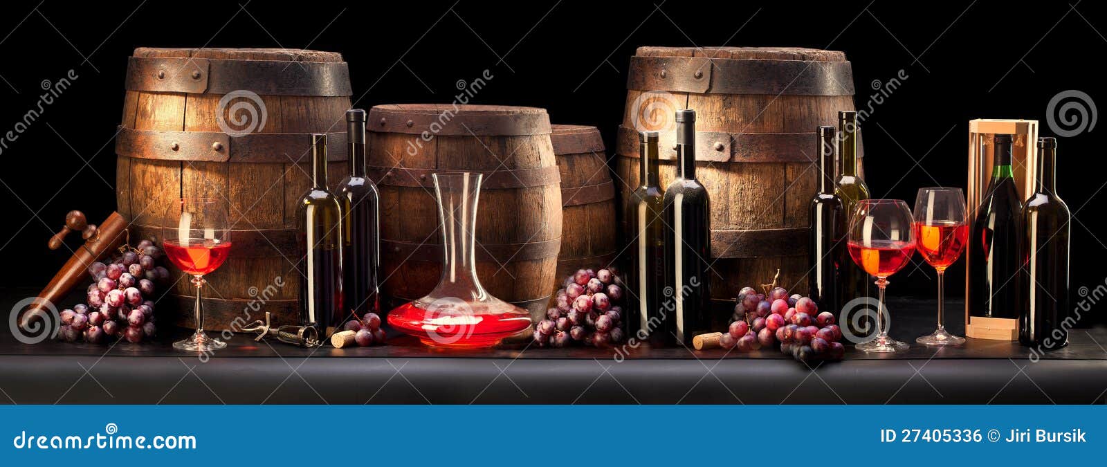Composition with red wine stock photo. Image of vinery - 27405336