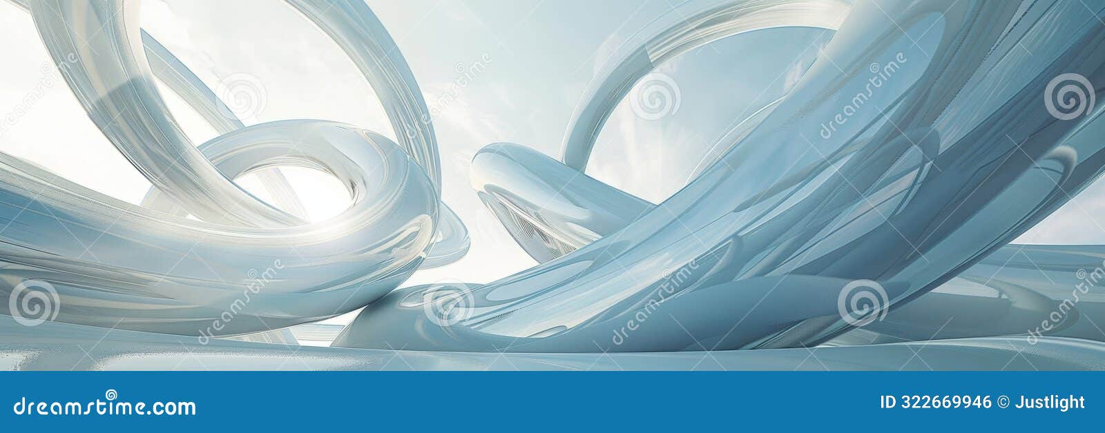 A Composition of Rings in Various Stages of Overlapping Creating Depth ...