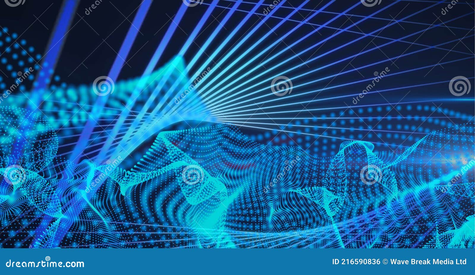 Glowing Mesh 2D Infinity Icon With Flare Spots Cartoon Vector ...