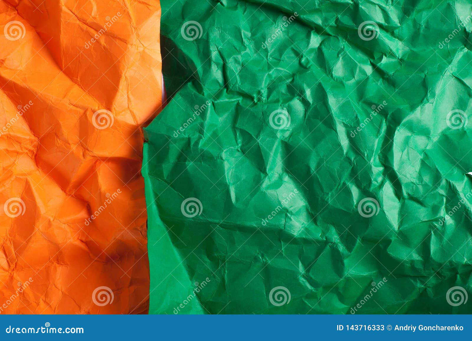 Composition of Rumpled Paper Sheets Placed on a White Background Stock ...