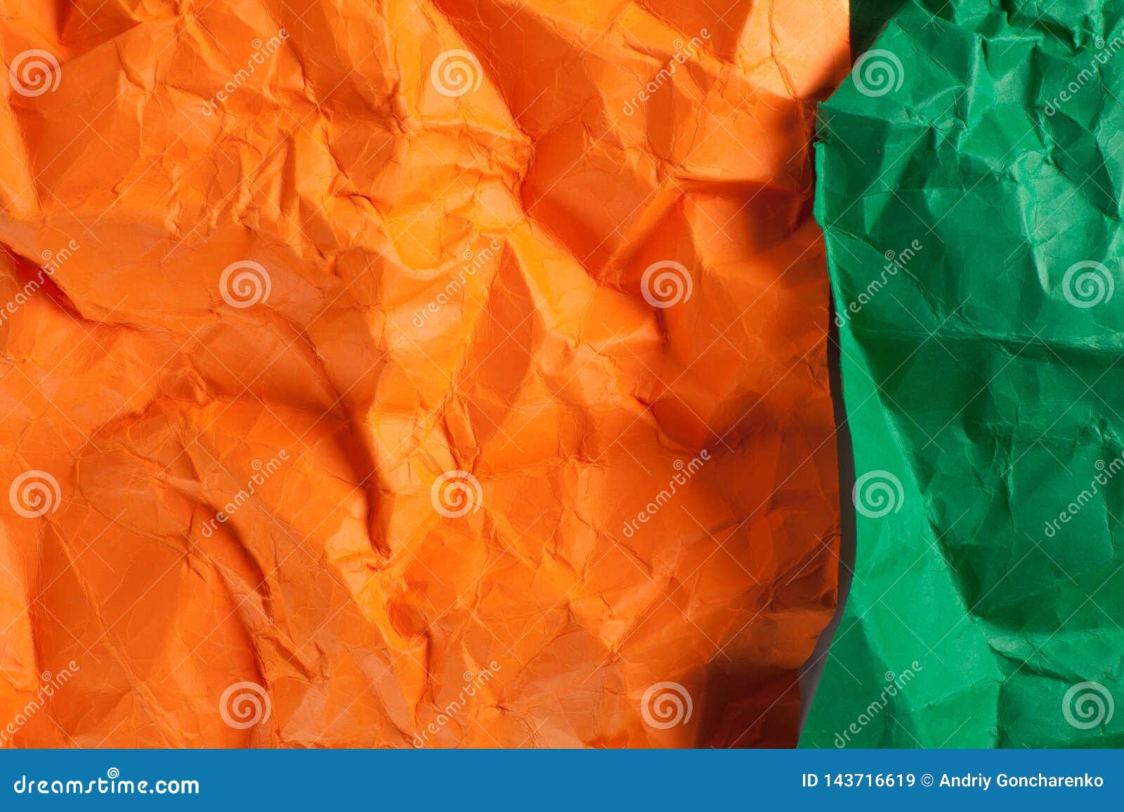 Composition of Rumpled Paper Sheets Placed on a White Background Stock ...