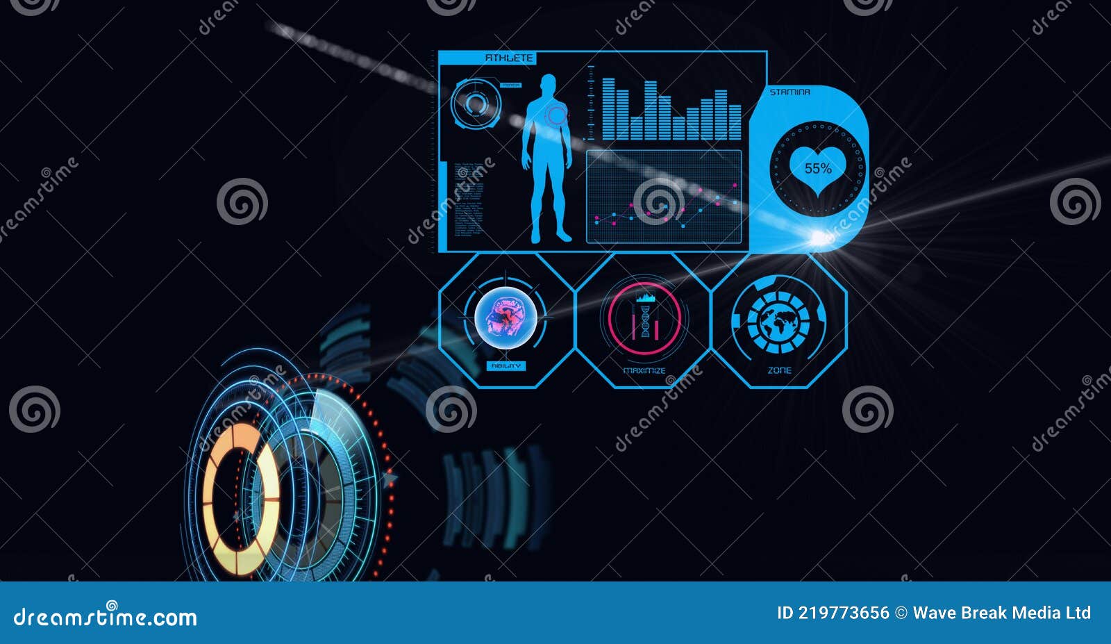 Composition of Scope Scanning and Human Body and Scientific Data ...