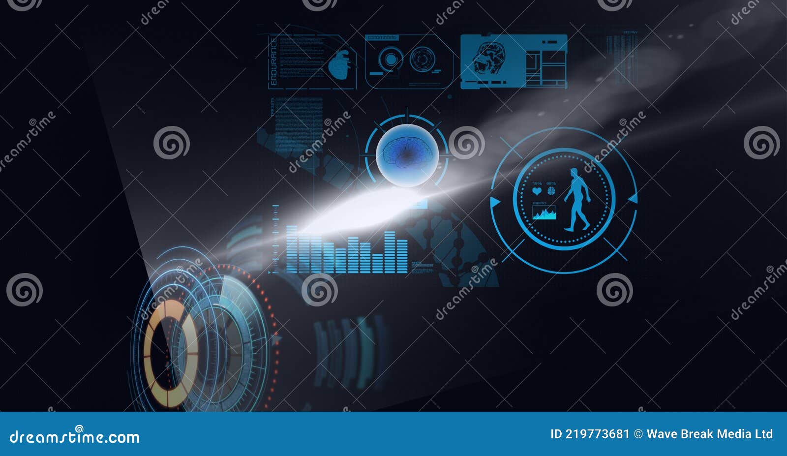Composition of Scope Scanning and Human Body and Scientific Data ...