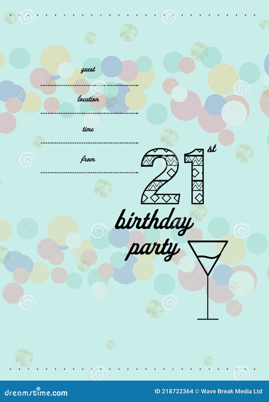 21st Birthday Backgrounds
