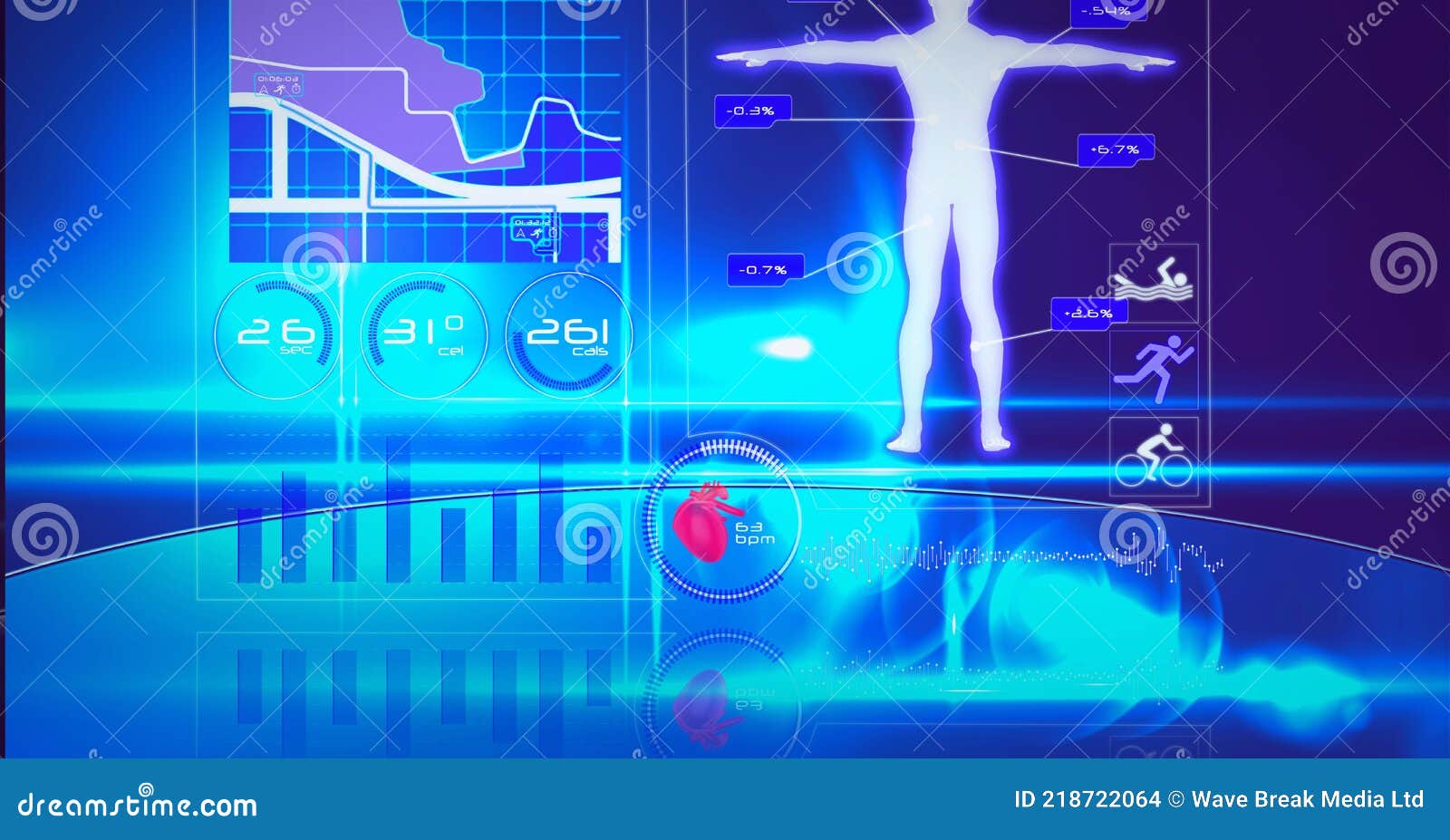 Composition of Statistics, Human Body and Medical Data Processing on ...