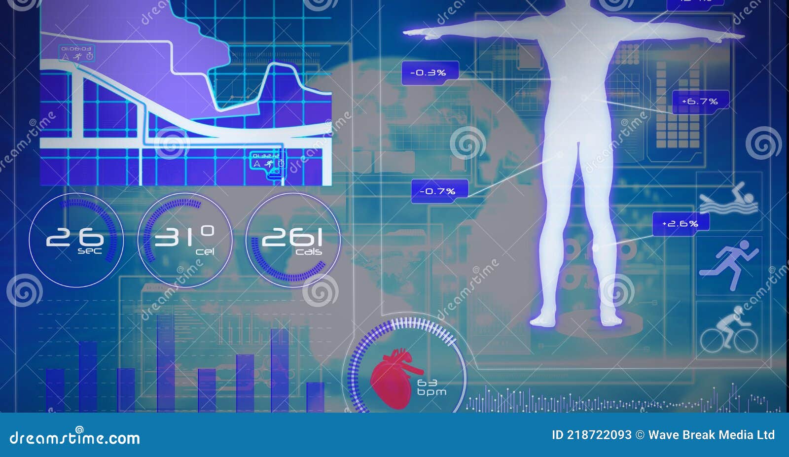 Composition of Statistics, Human Body and Medical Data Processing on ...