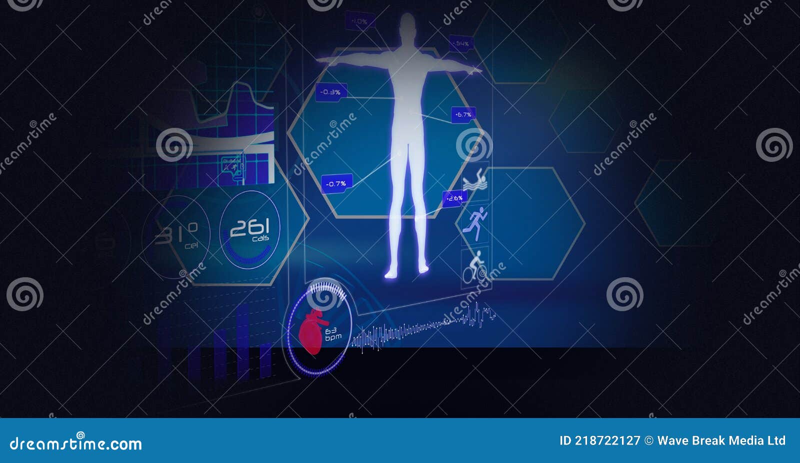 Composition of Statistics, Human Body and Medical Data Processing on ...
