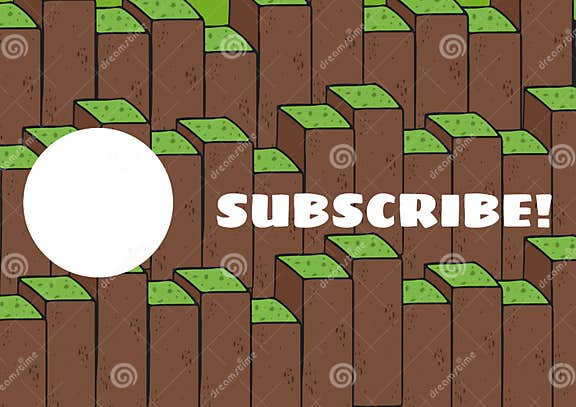 Composition of Subscribe Text with Copy Space Over Brown and Green ...