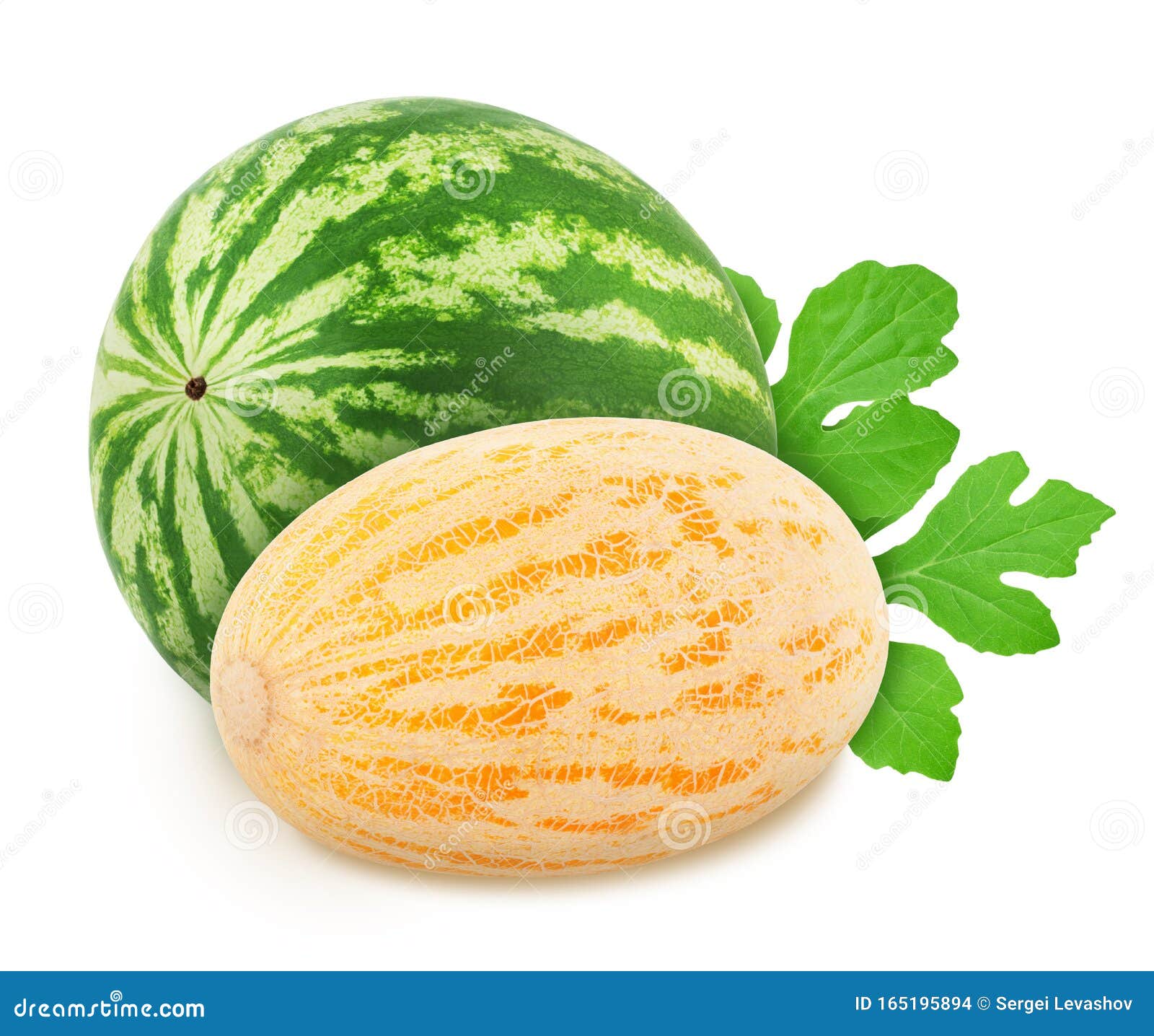 Composition With Sweet Cutted Fruits Isolated On A White Background