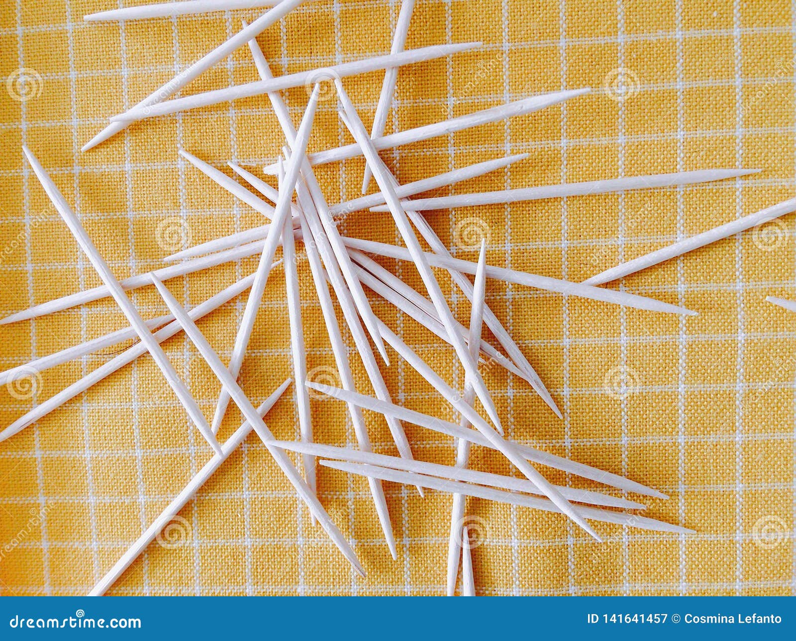 Texture Toothpick, Yellow Colors Stock Image - Image of lunch, clean ...
