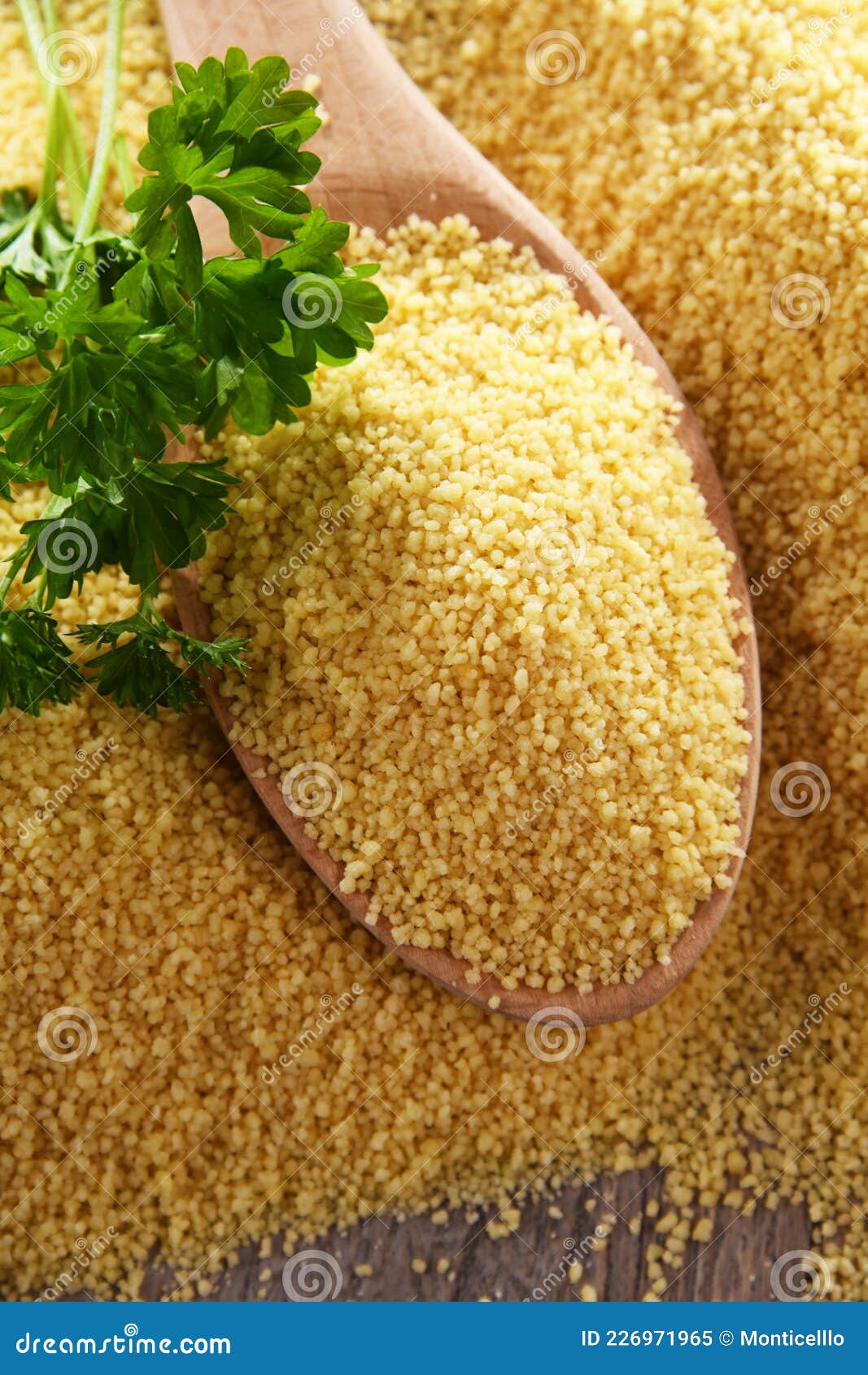 Composition with Uncooked Couscous Stock Image - Image of healthy ...