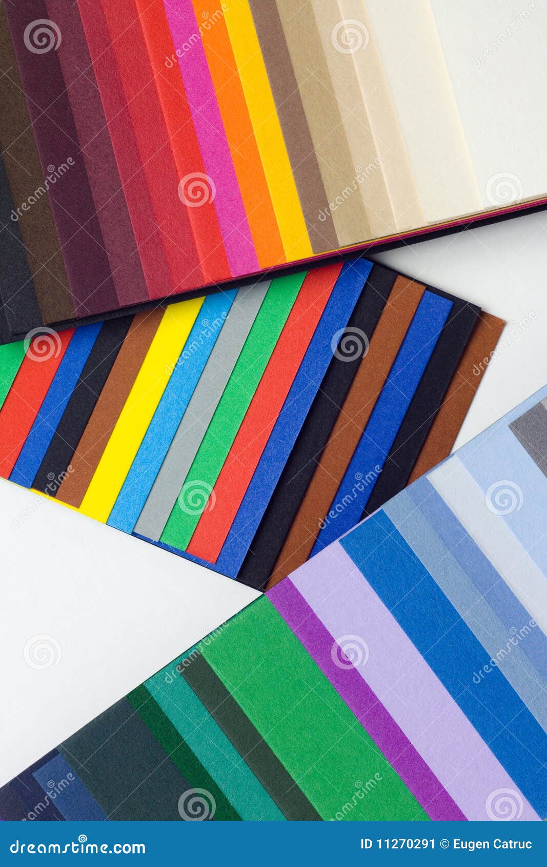 Composition From A Varicoloured Designer Cardboard Royalty-Free Stock ...