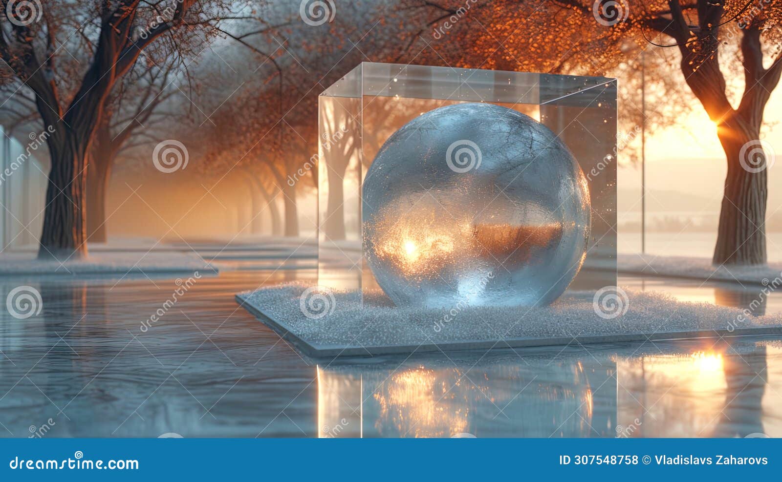 A Composition Where Distorted Prospects Create a Visual Illusion of ...