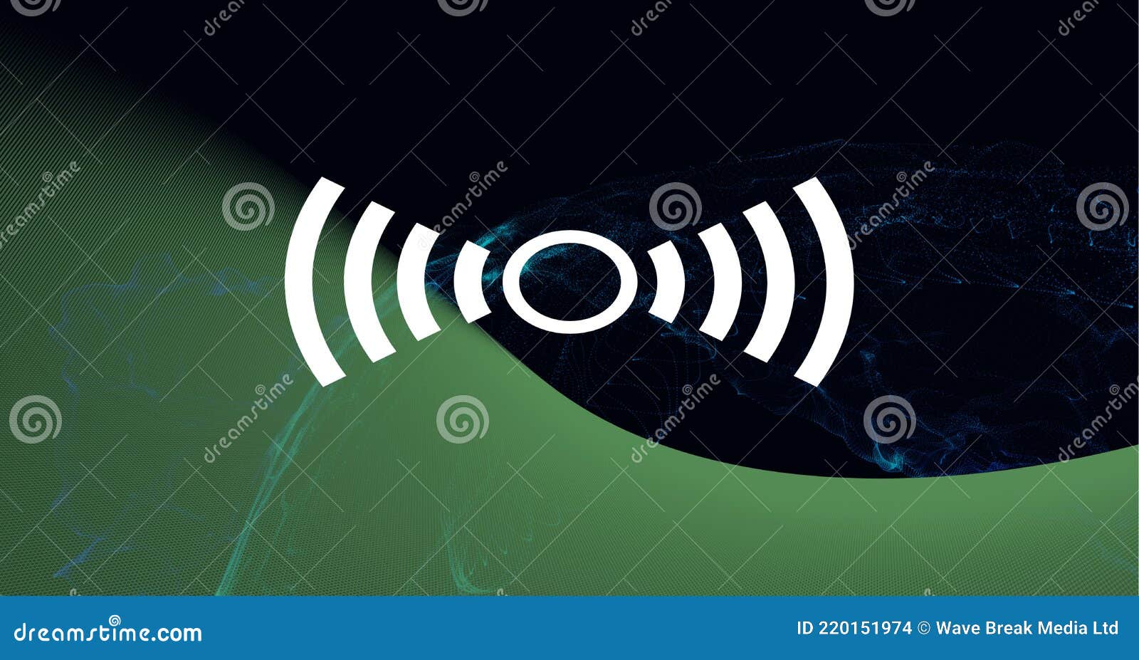 Surround Sound Symbols Icon, Vector Illustration. On White Background ...