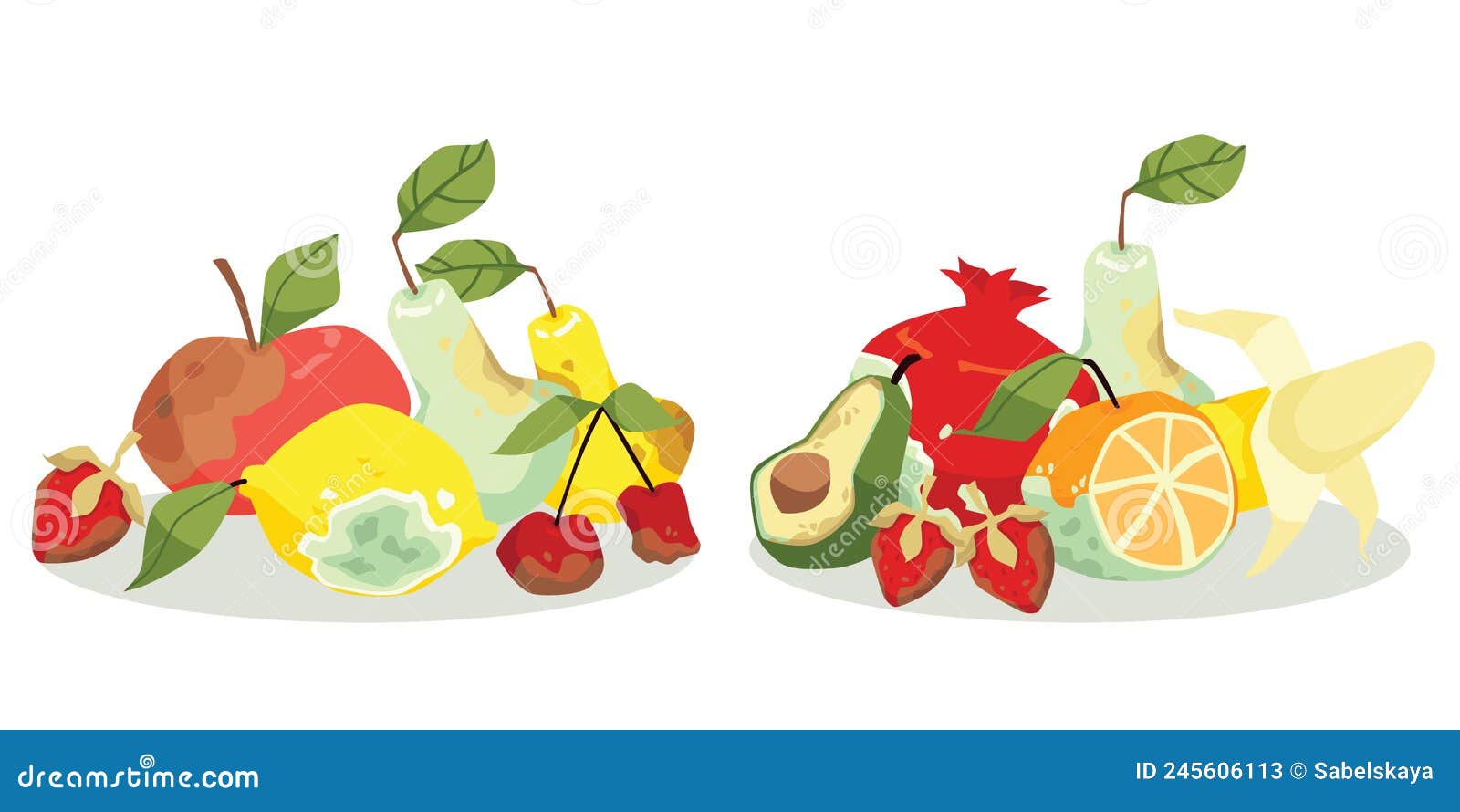 Rotten Fruit Clipart