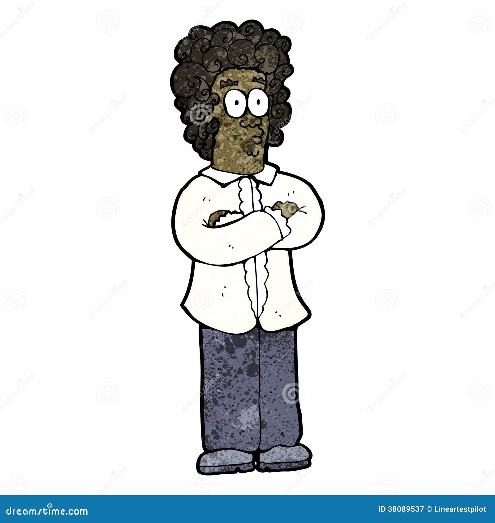 Compositor Do Musical Dos Desenhos Animados Ilustração do Vetor ...