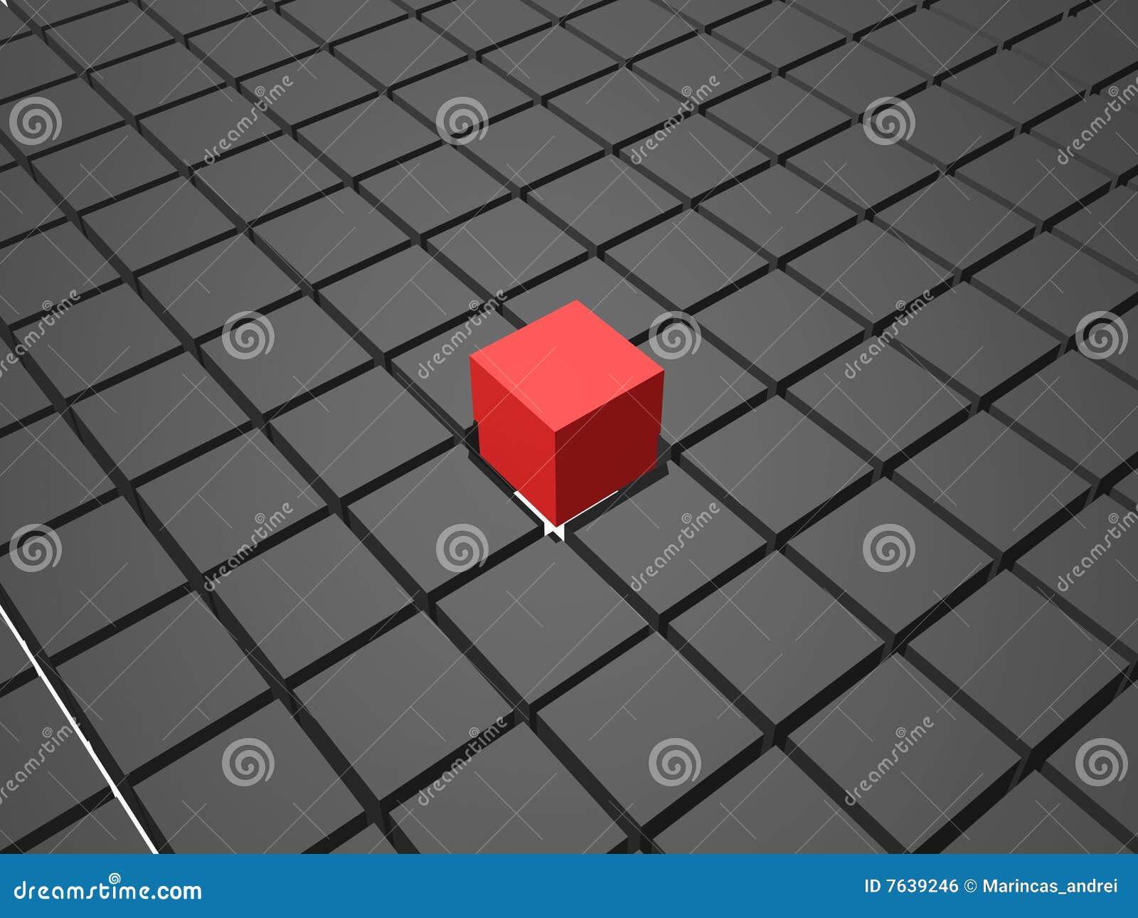 Composizione 3d dei cubi illustrazione di stock. Illustrazione di unico ...