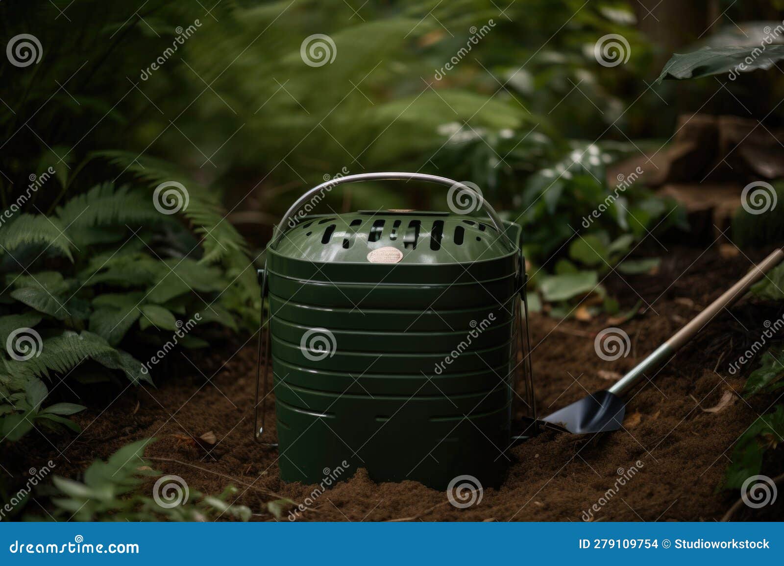 Compost Bin With Built-in Drainage System And Spigot For Easy ...
