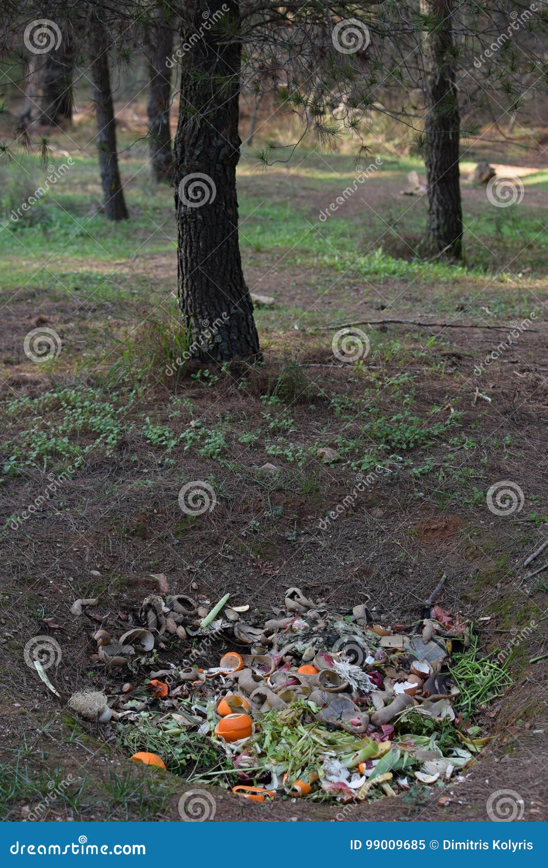 Compost ground hole stock image. Image of biodegradable - 99009685