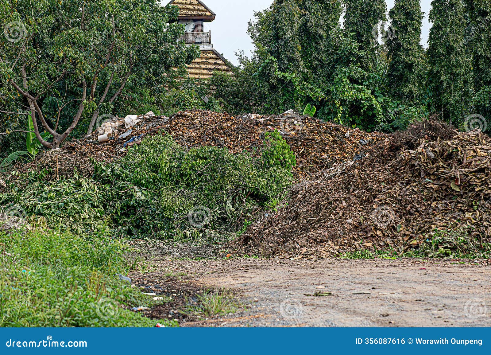 Compost Piles are Full of Soil Microorganisms. Farming is Done Using ...