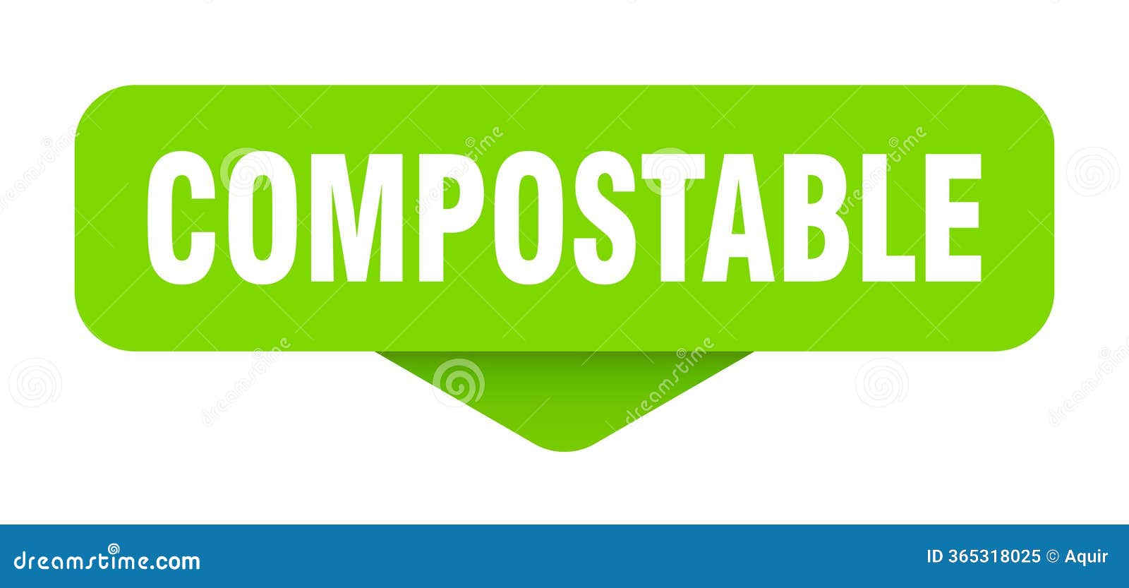 Compostable Sticker. Compostable Sign On Transparent Background Cartoon ...